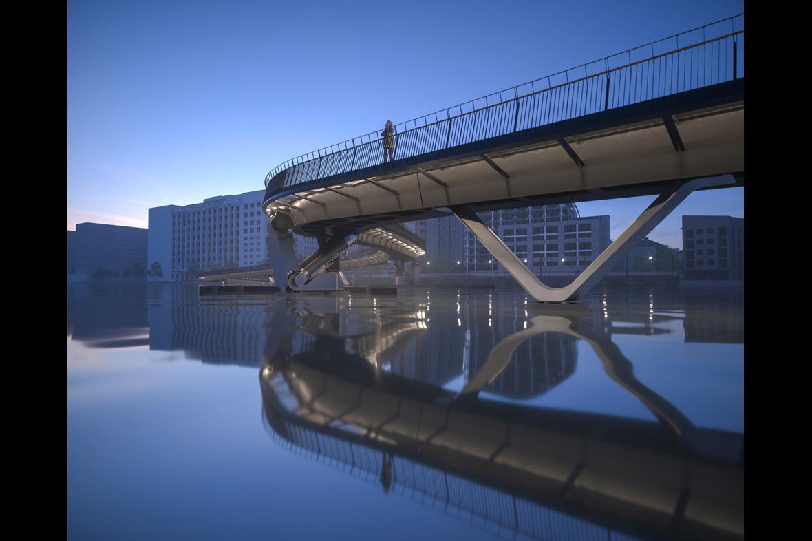 Moxon gets green light for Royal Victoria Dock bridge | News | Building ...